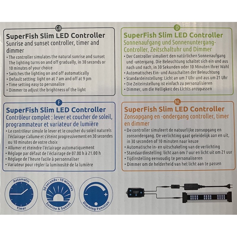 Slim Led Controlleur ou dimmer de rampe led aquarium SlimLed